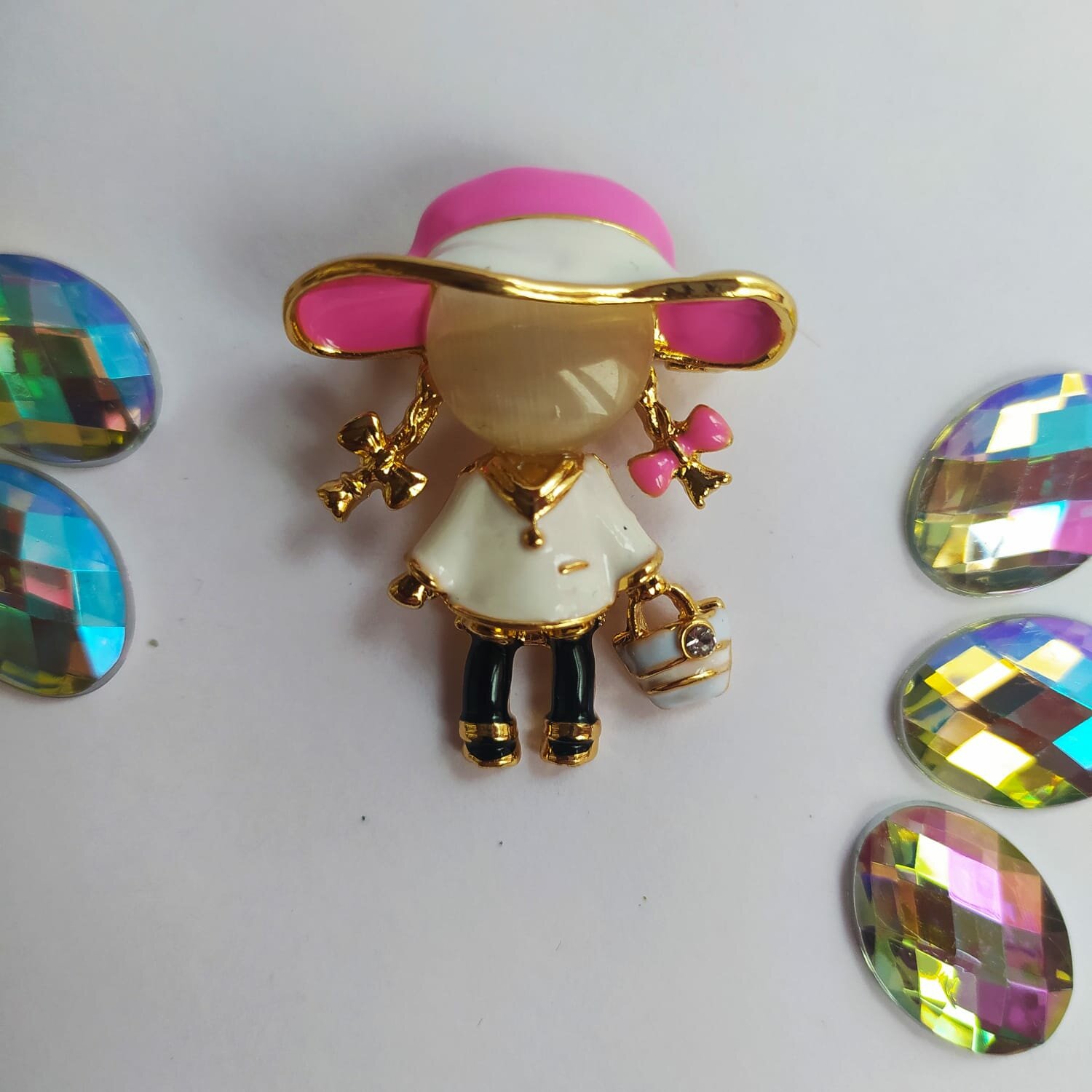 Брошь, эмаль