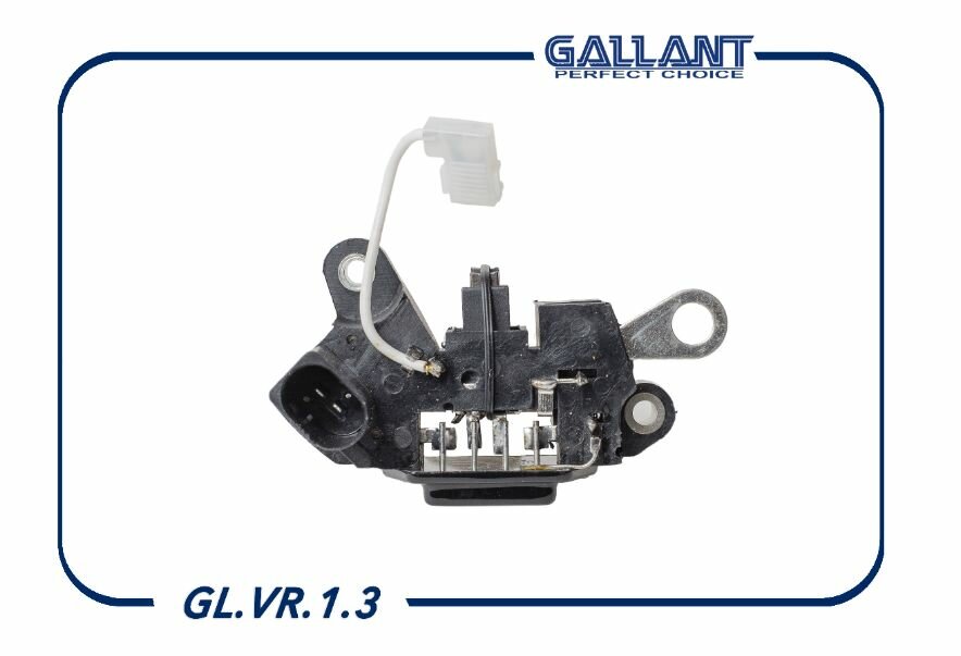 Реле регулятор напряжения для а/м ВАЗ 1118, Лада Калина, LADA Kalina, для генератора 9402-3701-06, арт. GLVR13