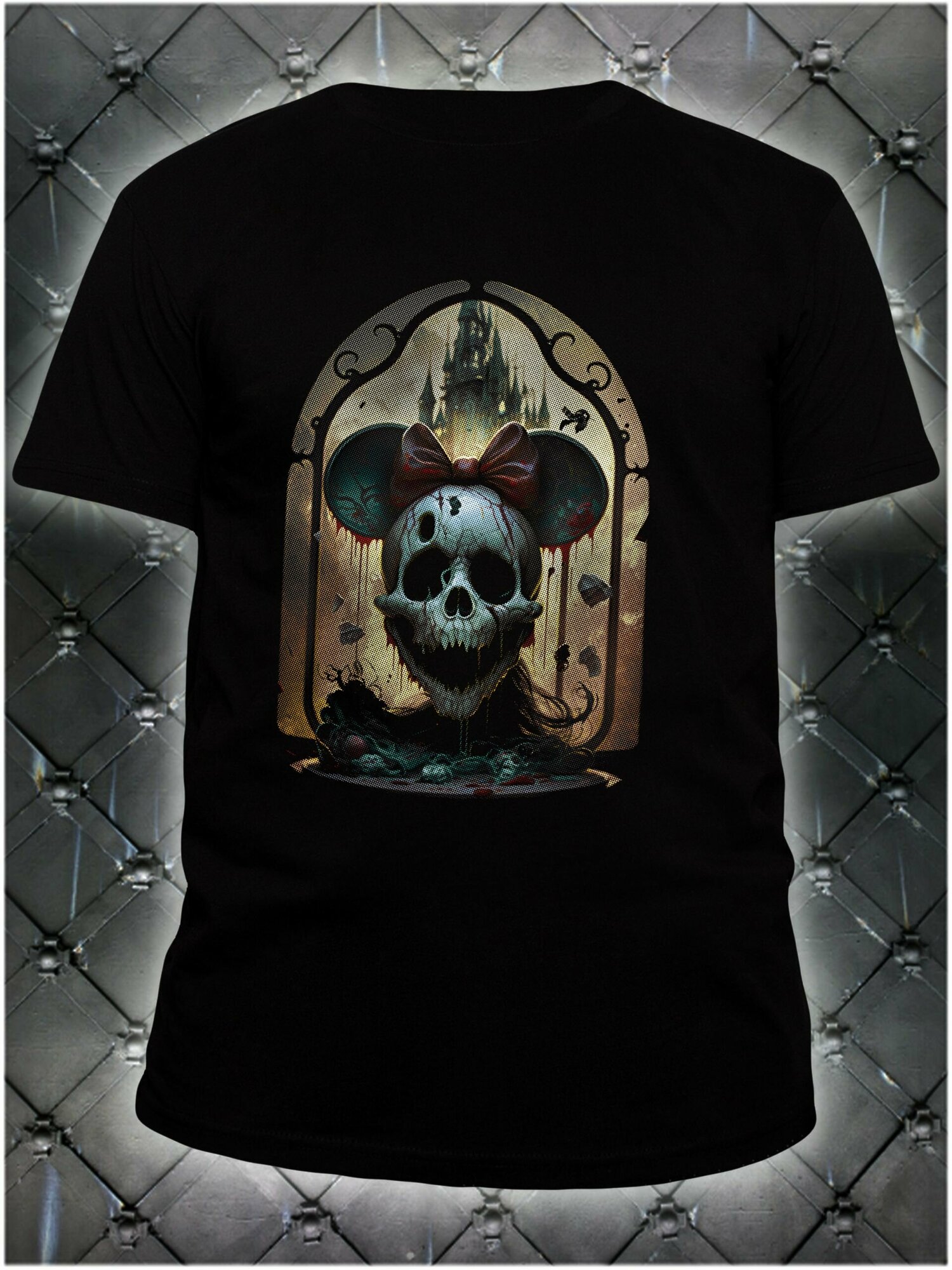 Футболка мышь с бантом