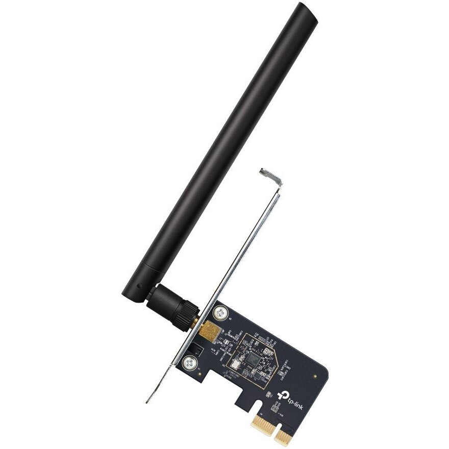 TP-Link Сетевая карта TP-Link Archer T2E AC600 Двухдиапазонный Wi-Fi адаптер PCI Express