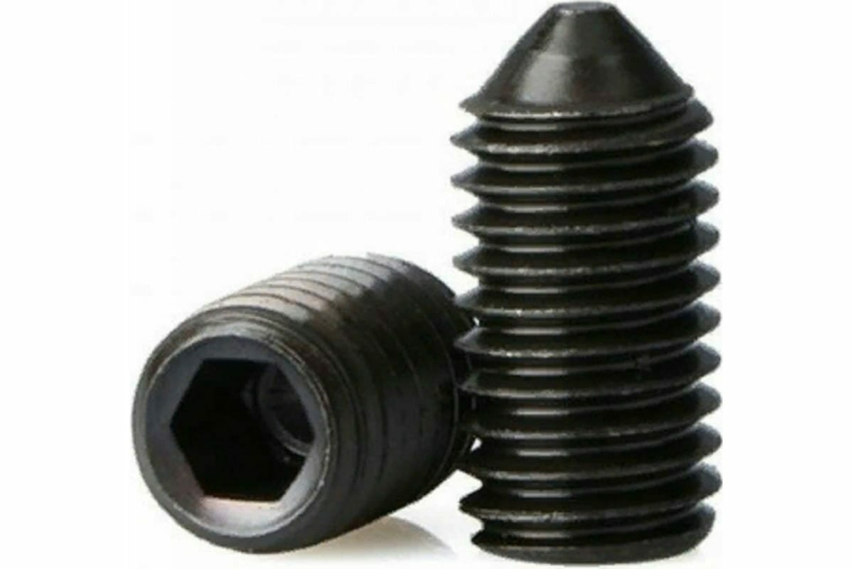 ЦКИ винт установочный DIN914 М5x10 45H ОКС HEX 2.5 100 шт 6186
