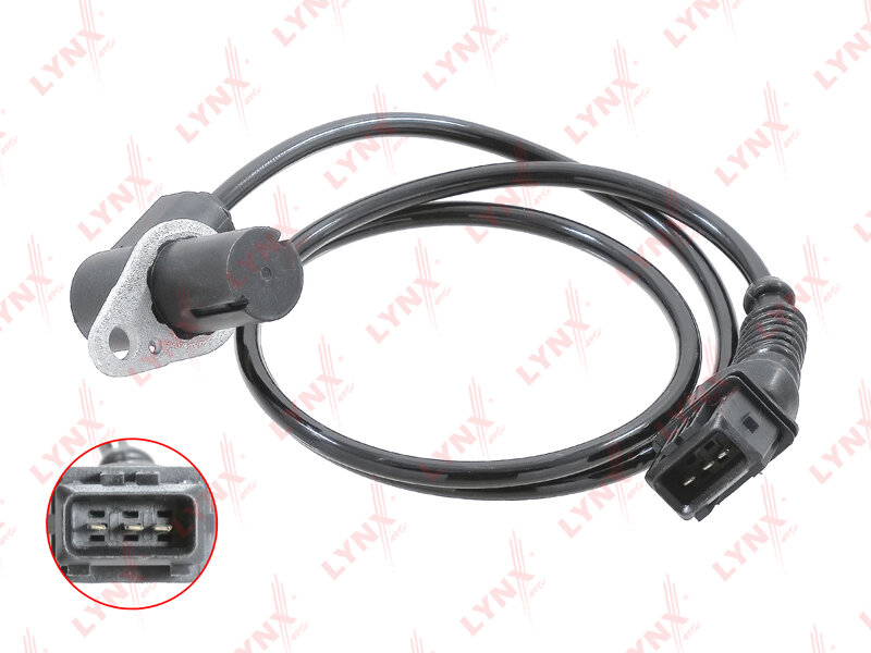Датчик положения коленчатого вала LYNXauto DM-3013. Для BMW БМВ 3 (E36) 320 i 90-98/3 (E36) 323 i 90-98/3 (E36) 325 i 90-98/3 (E36) 328 i 90-98/3 (E46