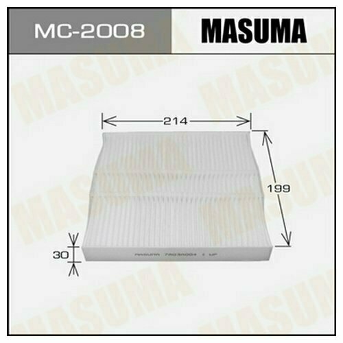 Фильтр салона Masuma mc2008 для Mitsubishi ASX, Eclipse Cross, Lancer VIII, Outlander II, III