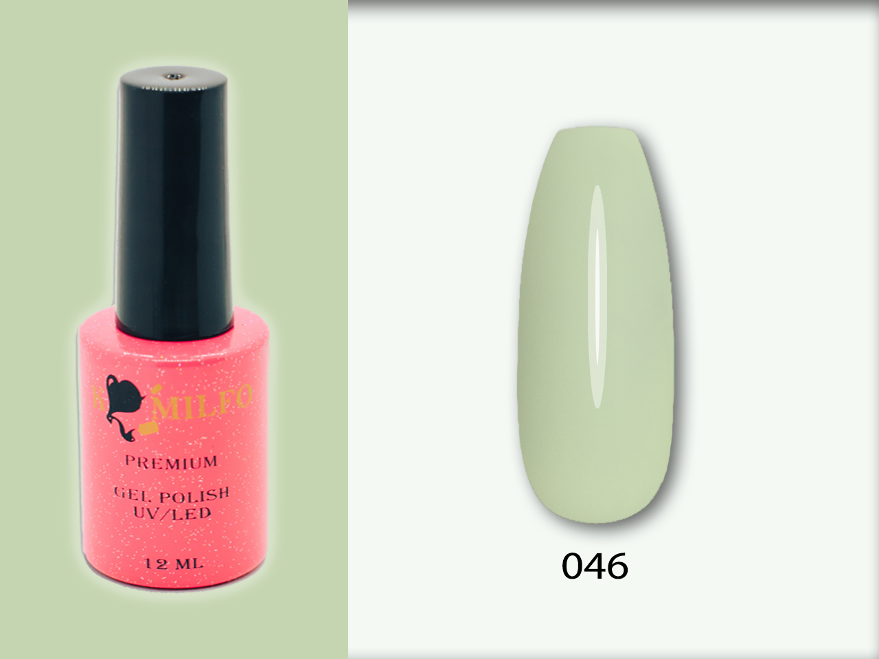 046 KOMILFO гель лак 12 мл.