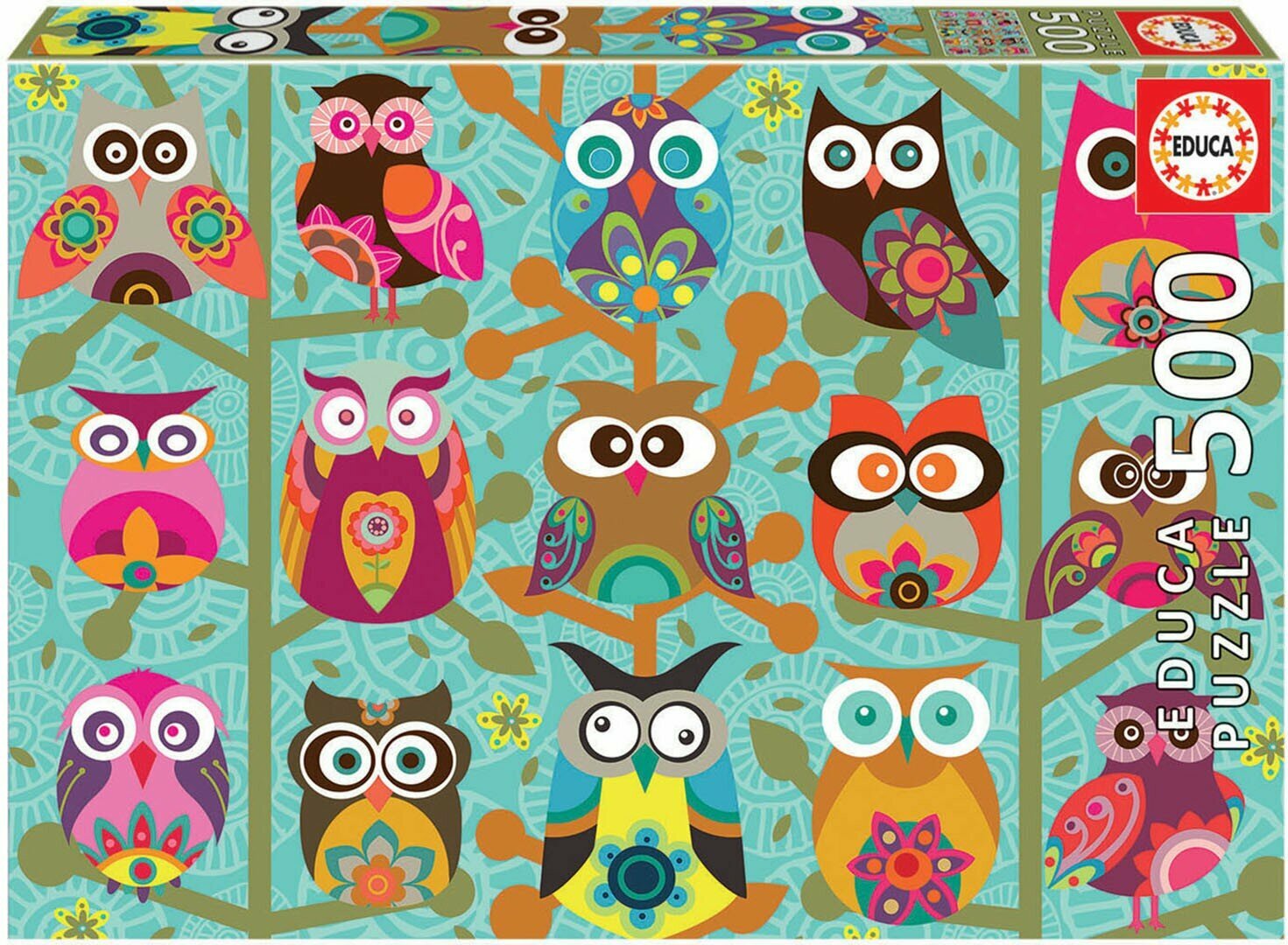 Пазл-500 Совы (19006)