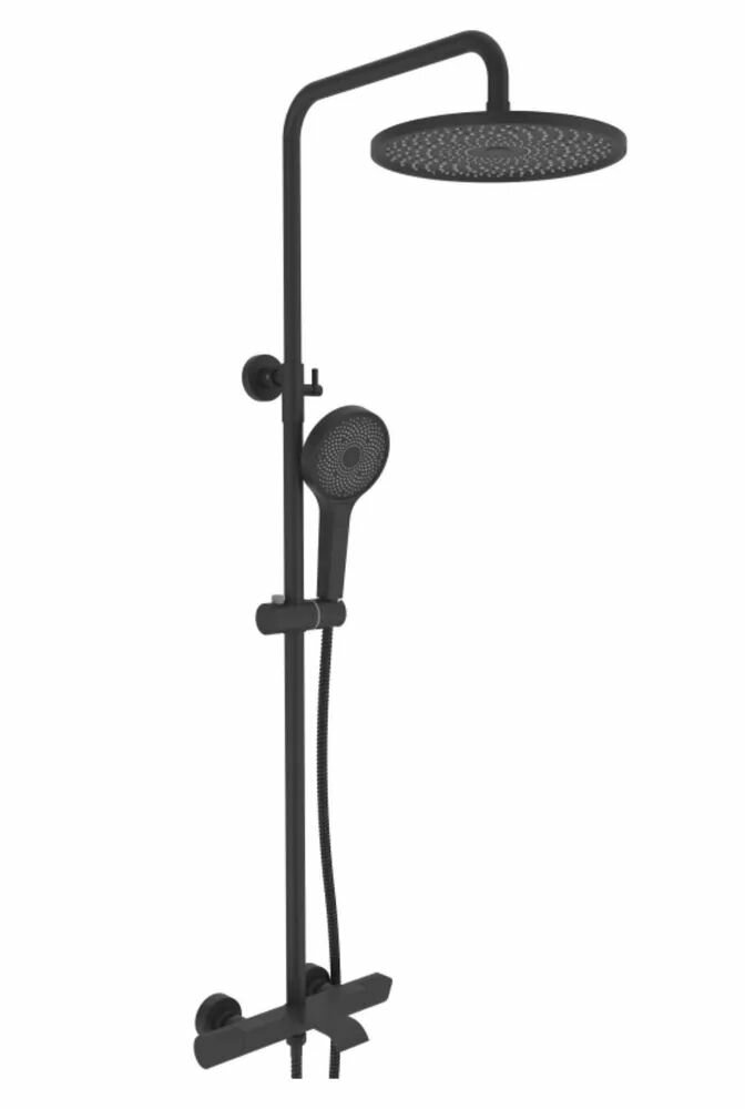 Душевая система с термостатом ViEiR 343561C Черный