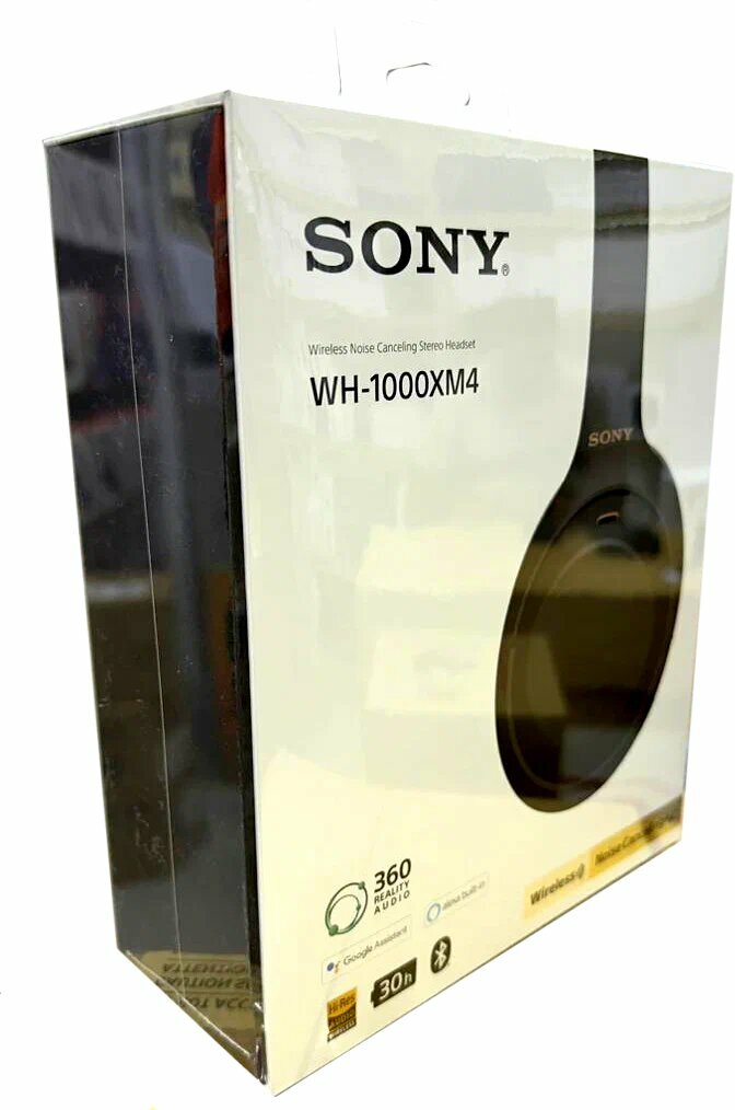 Беспроводные наушники Sony WH-1000XM4, черный