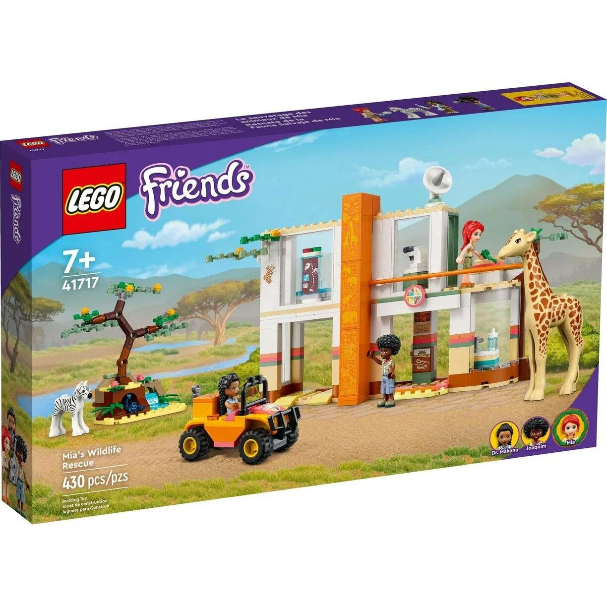 Конструктор Lego Friends Спасении дикой природы Мии - Lego [41717-L]
