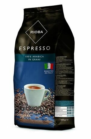 Rioba Кофе в зернах Espresso 100% арабика, 1 кг