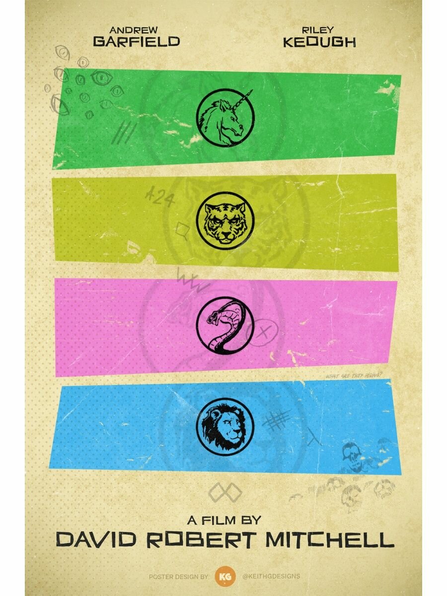 Постер "Под Сильвер-Лэйк"