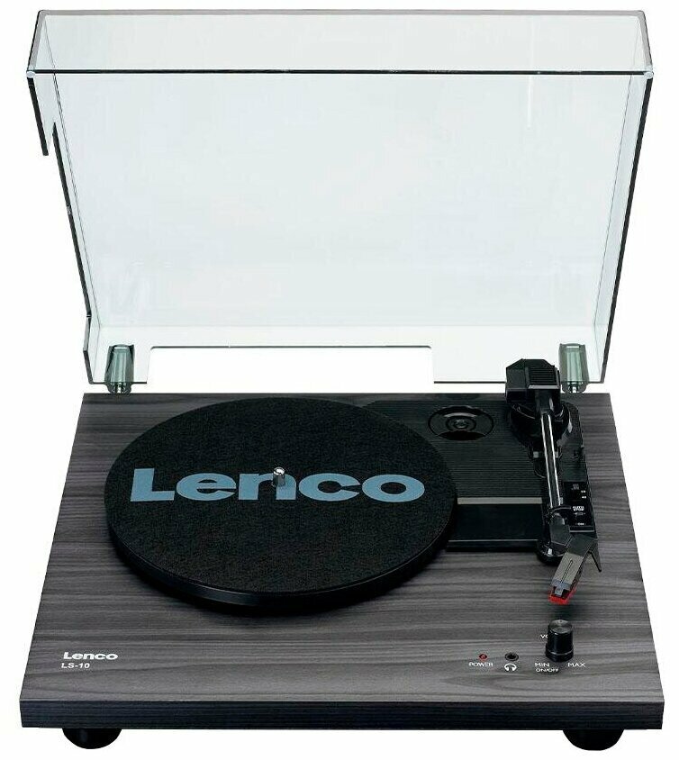 Виниловый проигрыватель Lenco LS-10, черный