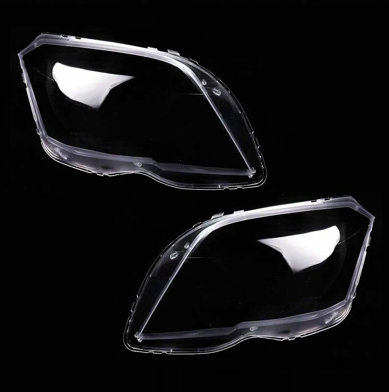 Стекла фар Mercedes-Benz GLK X204 дорест. 2008-2012 (Комплект 2шт), стекла фар Мерседес GLK