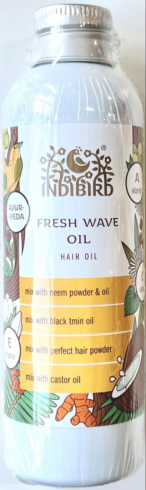 FRESH WAVE Hair Oil, Indibird (свежая волна Масло для волос от перхоти, Индибёрд), 150 мл.