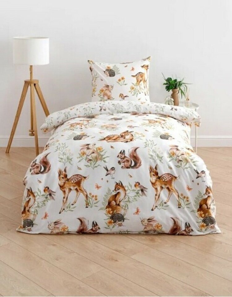 КПБ Василёк поплин Тинейджер 70912/1 Элафи размер 1,5 спальный наволочка 1*50*70 для детей и подростков