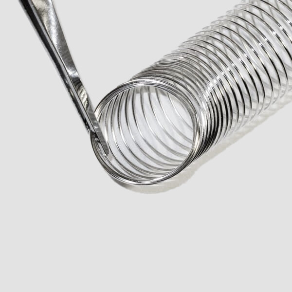 Проволока с памятью, 22х0.6мм, для кольца, под серебро, 9.5 грамм