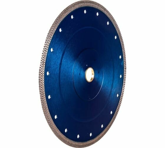 Диск алмазный отрезной Турбо Ультратонкий Х-тип (250х25.4/22.23 мм) Hilberg HM407