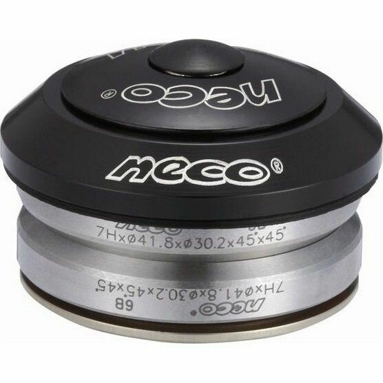 Рулевая колонка Neco H51, IS42, 1 1/8", пром. подшипники, черный