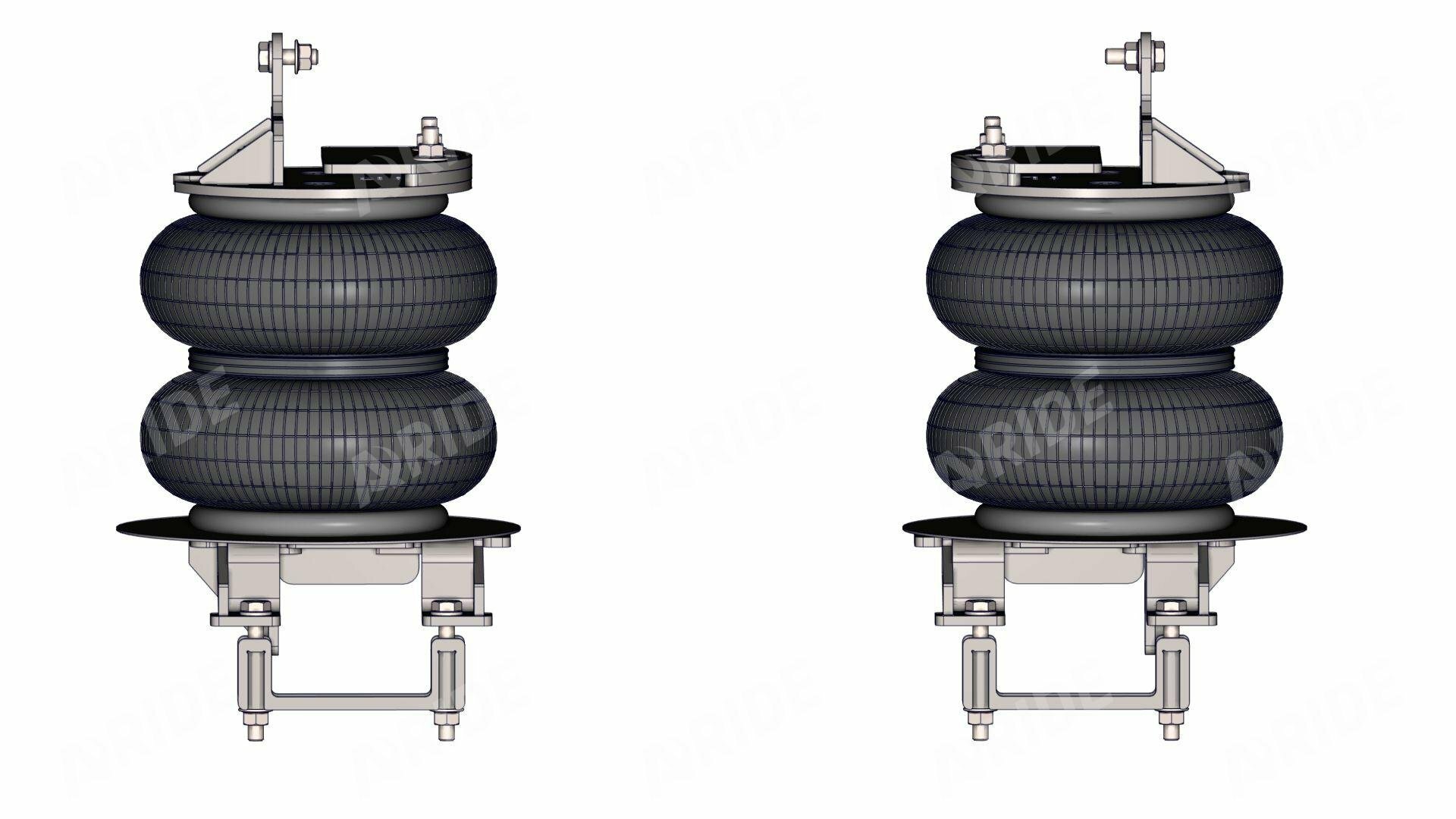 Пневмоподвеска для DAF CF 85.380, передняя ось, Арайд, 19040.01