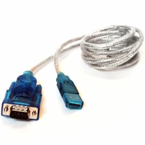 Адаптер-кабель RS232-USB-64 бит винт 1 метр KS-213 USB-Am DB9M конвертор COM порта чип Prolific PL2303TA+213