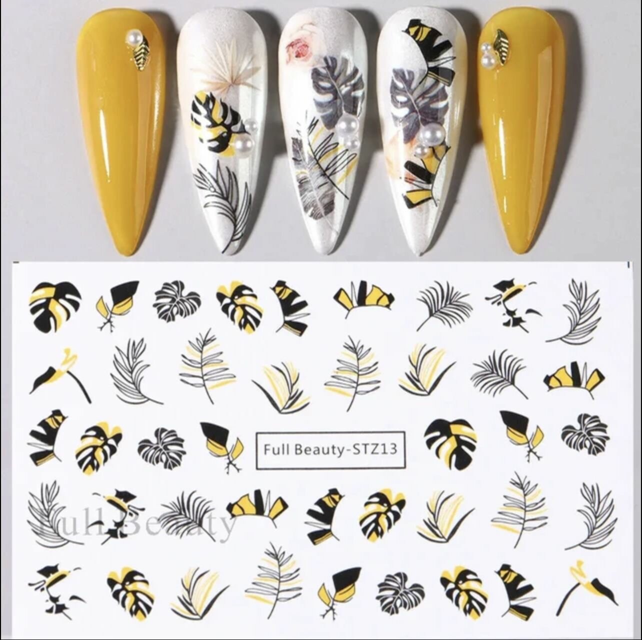 Наклейки, слайдеры для ногтей