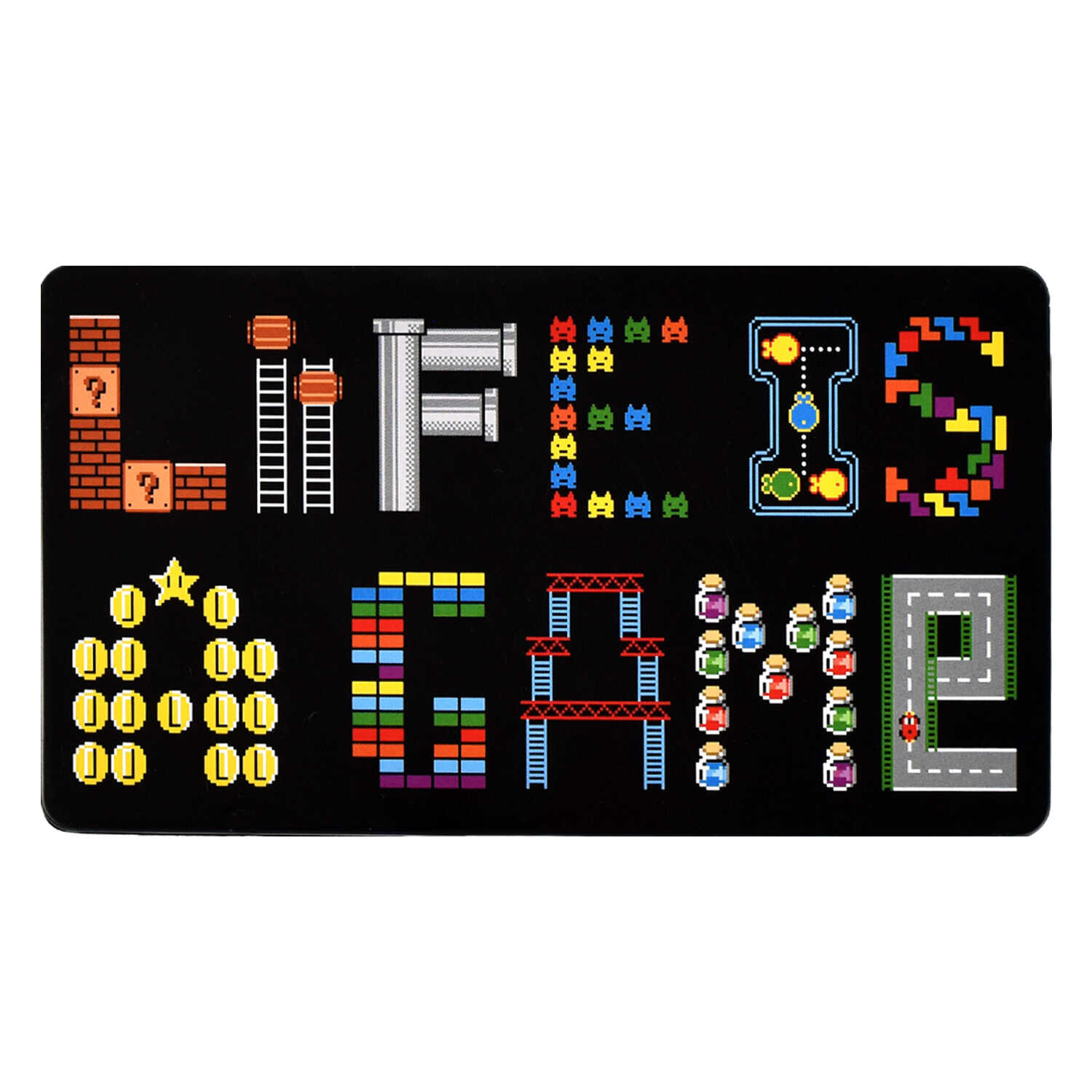 Пенал школьный гейм ЗОН 18,3x10x1,4см, металл 62064