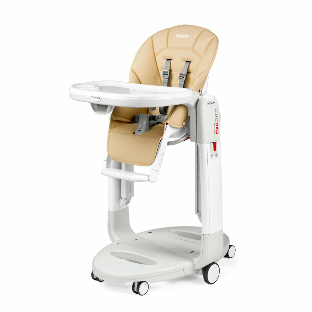 Качели-стульчик для кормления Peg Perego Tatamia Follow Me, цвет Paloma (Песочный)