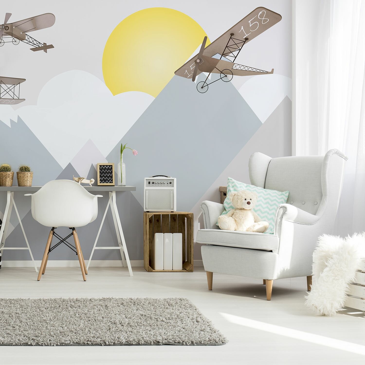 Фотообои Z-101 Рассвет над горами 400х270 DIVINO