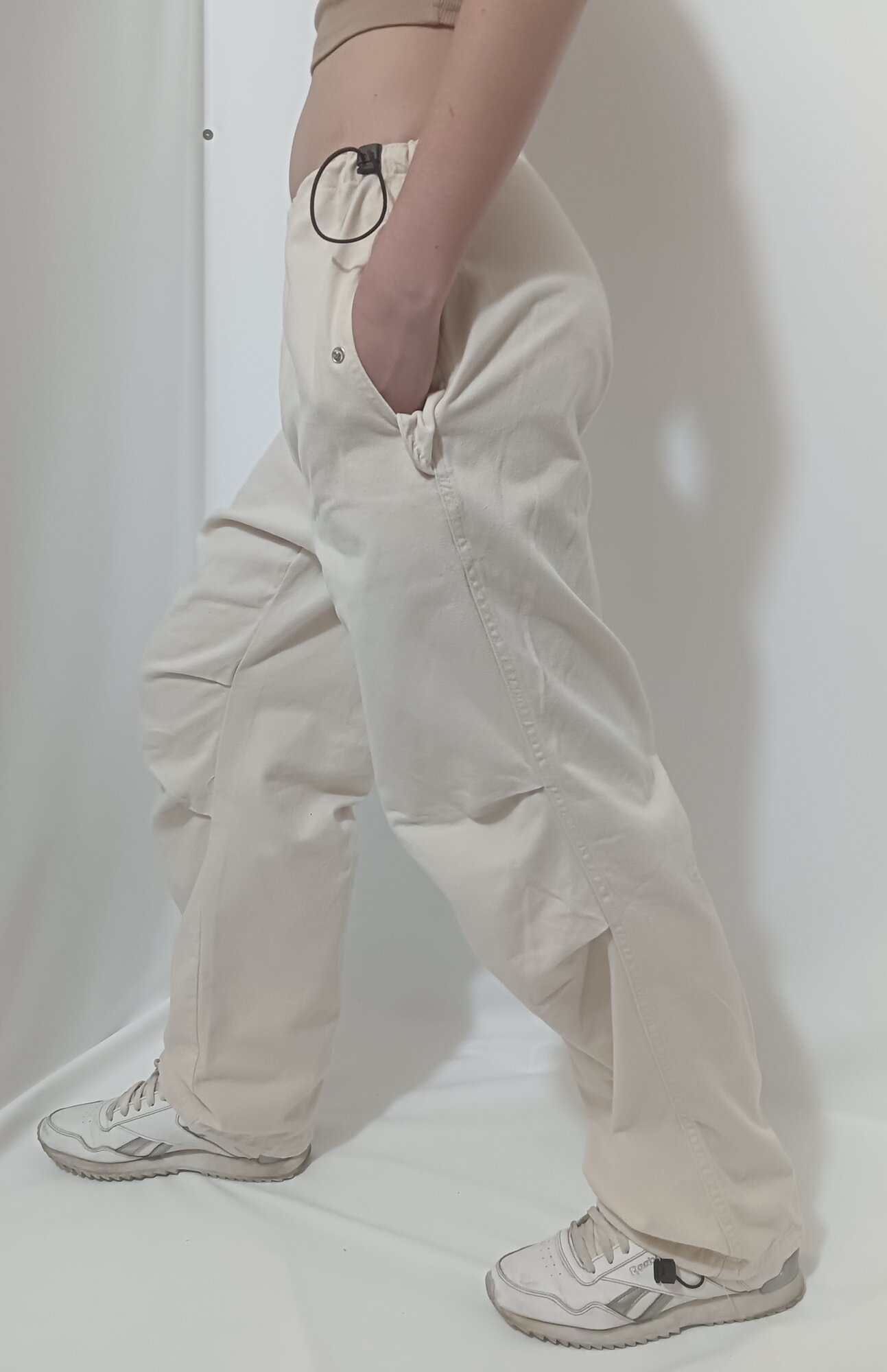 Брюки трубы парашюты