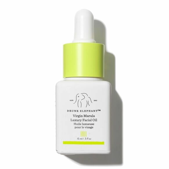 Drunk Elephant Масло косметическое для лица Virgin Marula Luxury Facial Oil, 15мл