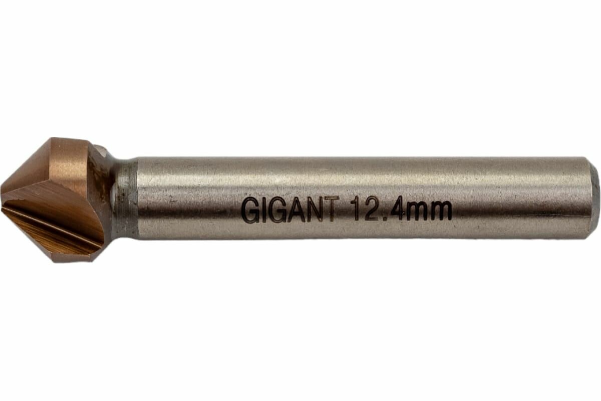 Зенкер конусный 12.4x56 мм, М5 Gigant GZ-105005
