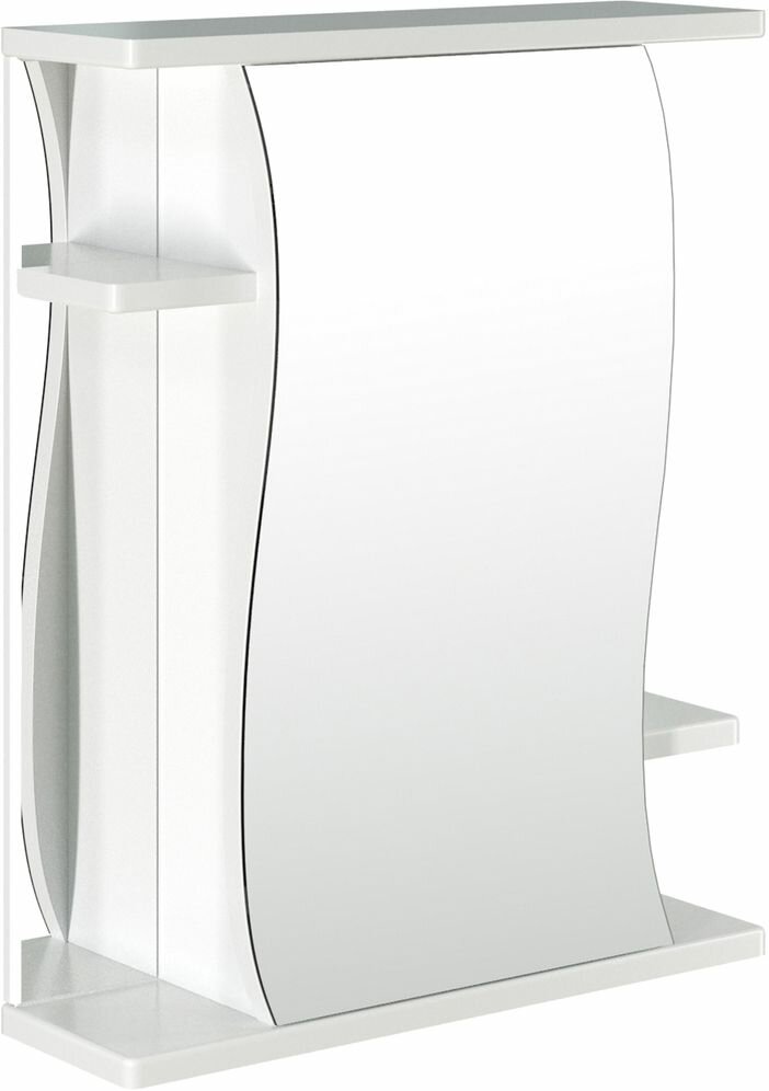 Зеркало-шкаф Mixline Классик 55 R белый