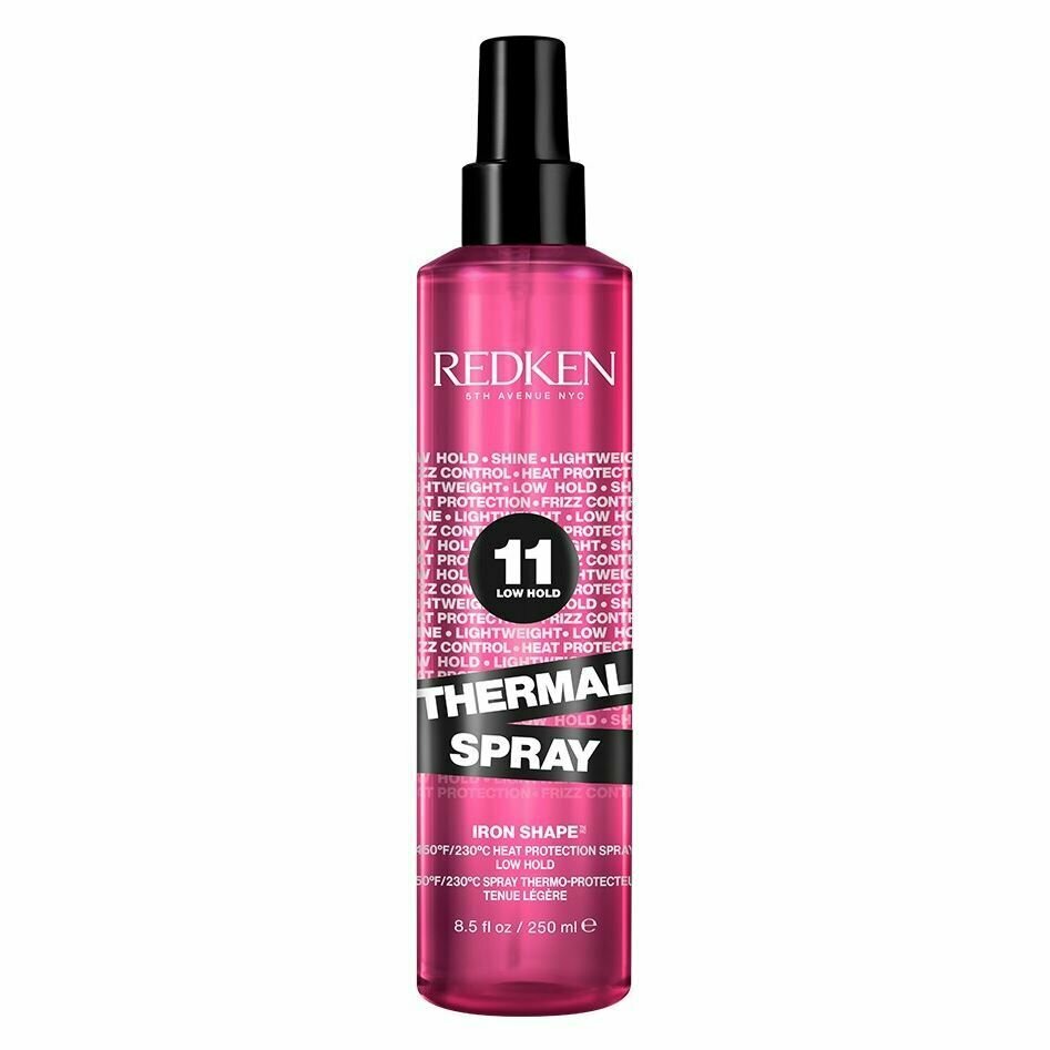 Redken Styling Irone Shape 11 - Спрей термозащитный для завершения укладки утюжком и щипцами 250 мл