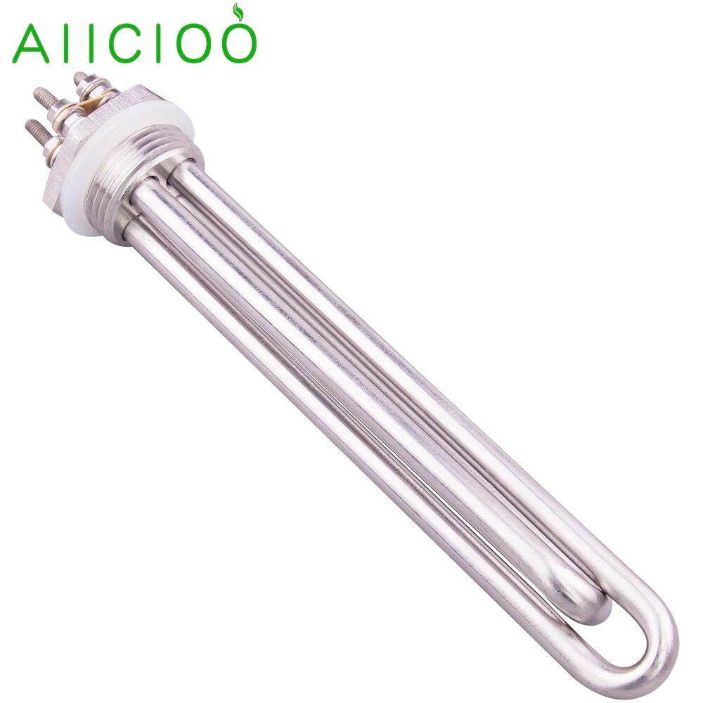 Погружной нагревательный элемент AIICIOO DN25 12/24/36/48В 300-1500Вт heater only, 12 В, 600W