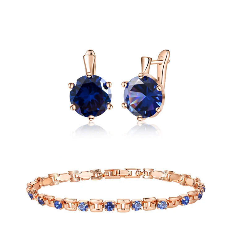 Комплект бижутерии: браслет, серьги