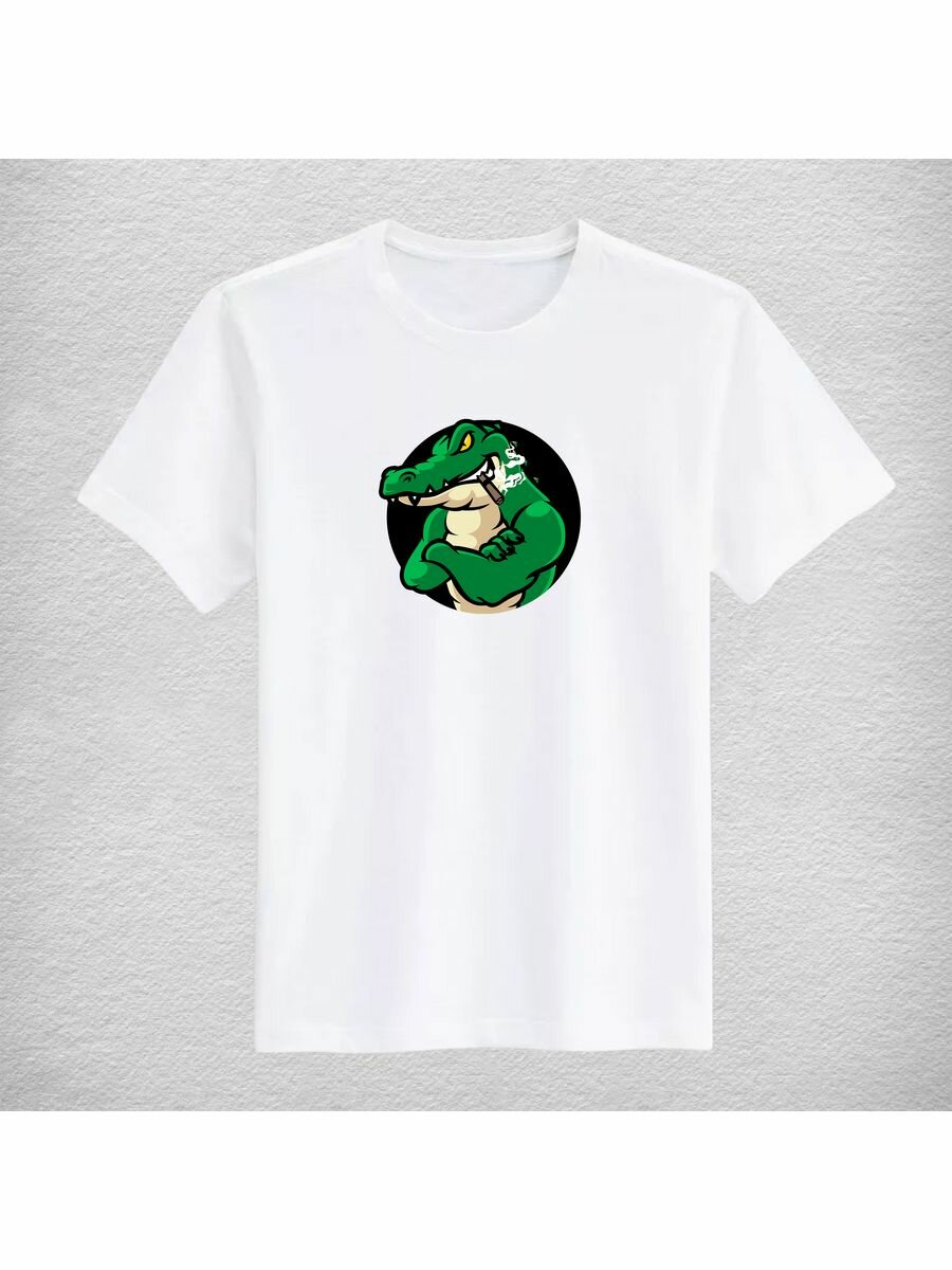 Футболка крокодил аллигатор