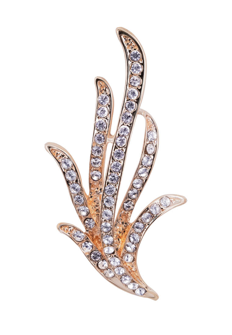 Брошь, стразы