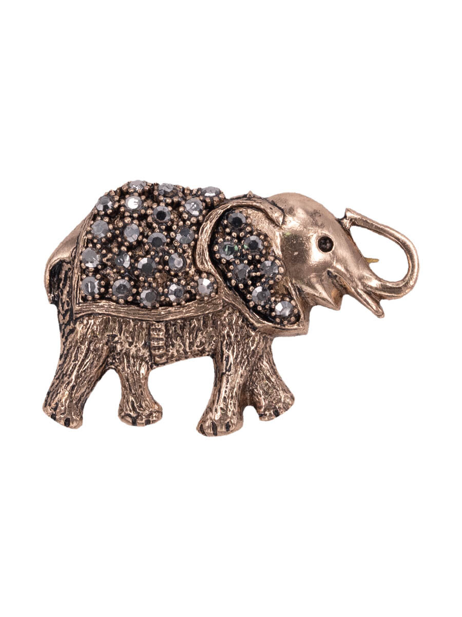 Брошь, гематит