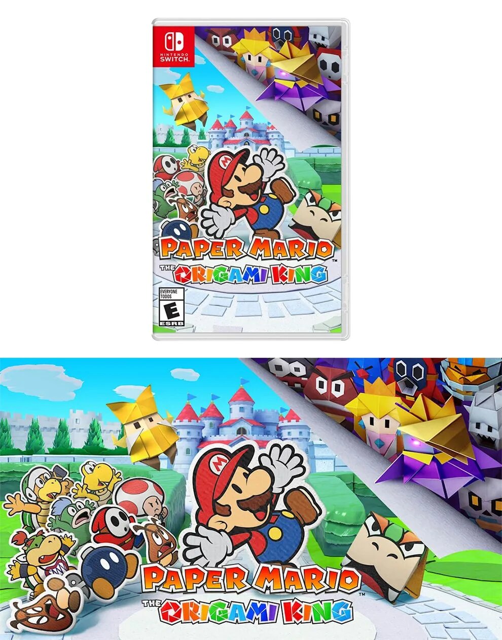 Игра Paper Mario: The Origami King (Nintendo Switch, Английская версия)