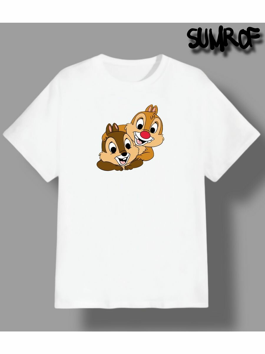 Футболка чип и дейл дисней ретро