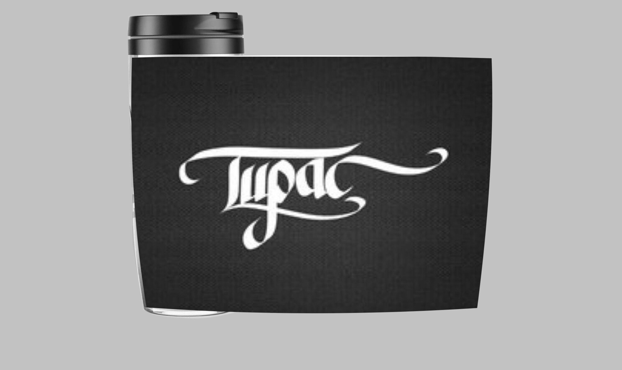 Термостакан с принтом "2Pac", Тупак Шакур