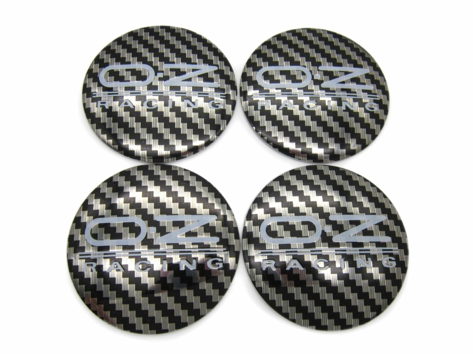 Наклейки на колесные диски OZ Racing карбон D-65 mm