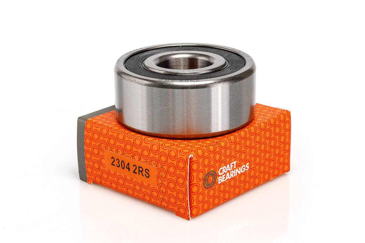 Подшипник CRAFT 1604-2RS, шариковый двухрядный , радиальный, закрытый