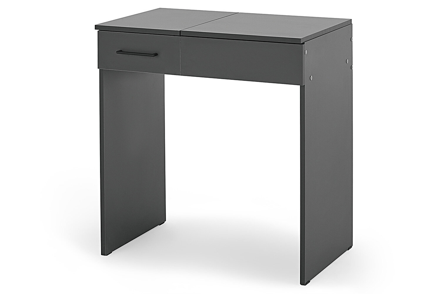 Стол туалетный Hoff Риано-01, 70,6х78х44,6 см, с зеркалом, цвет антрацит