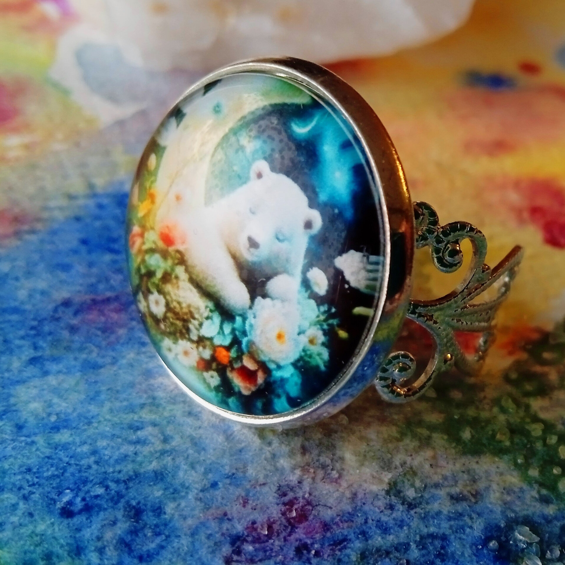 Кольцо, стекло