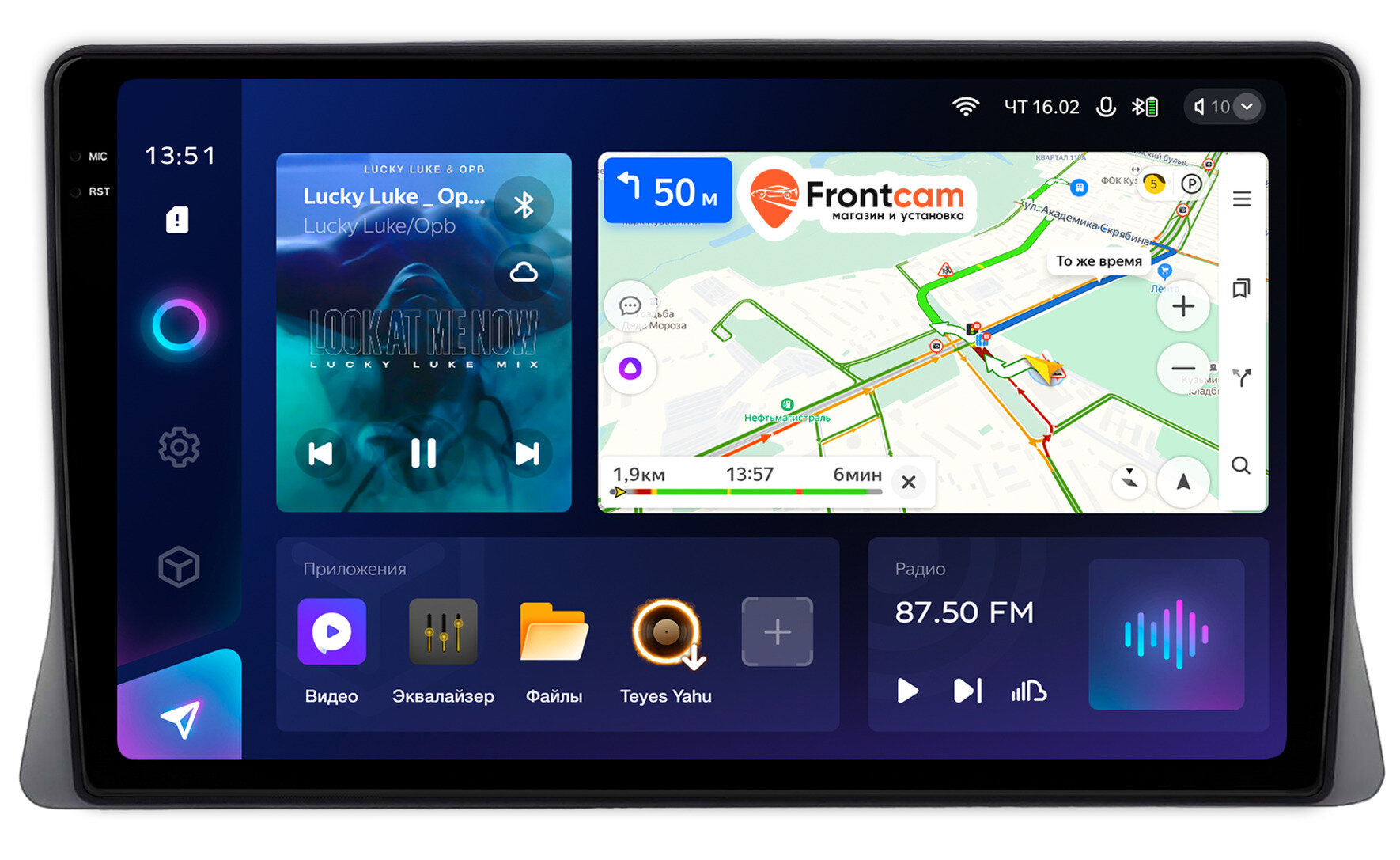 Штатная магнитола Nissan Serena 3 (C25) 2005-2012 Teyes CC3 2K 4/64 9.5" RM-9-2298 Android 10 (4G-SIM, DSP, QLed)