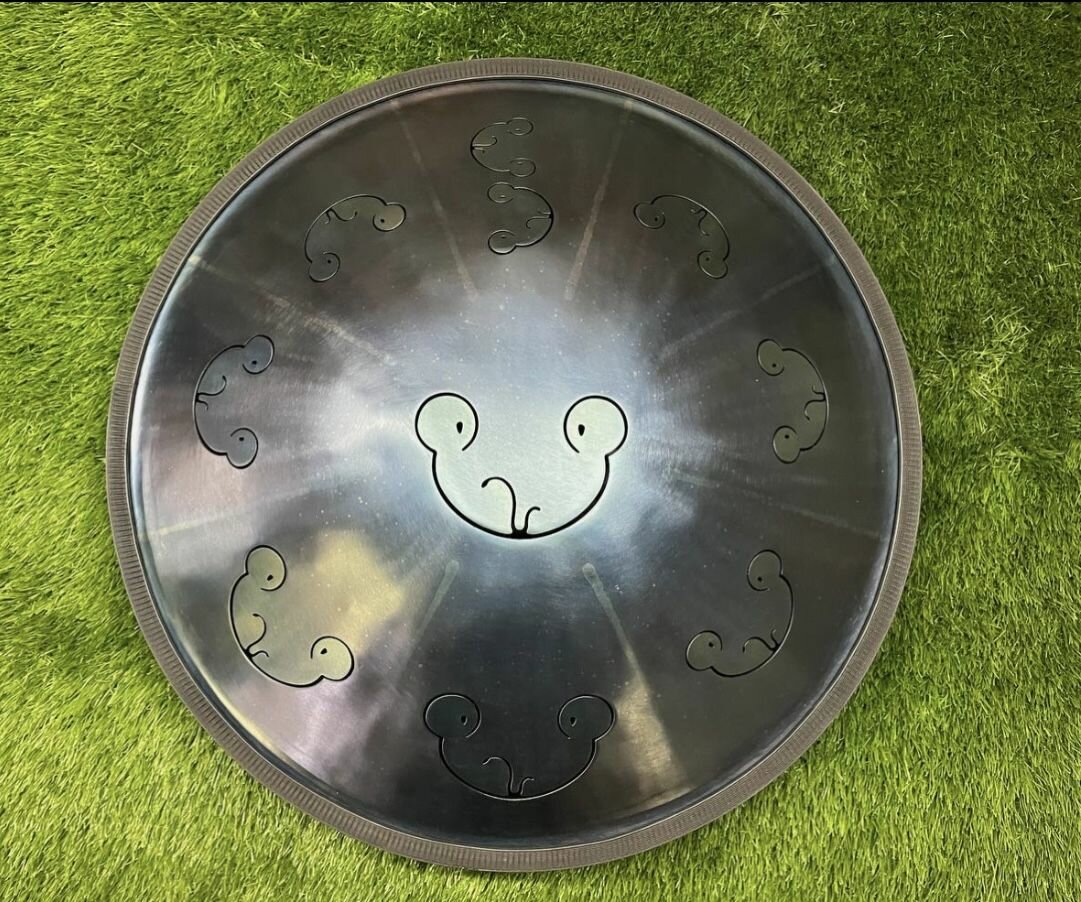 Ханг G Mystic Frog Drums ханг, язычковый барабан, handpan, drum, hangpan, фимбо