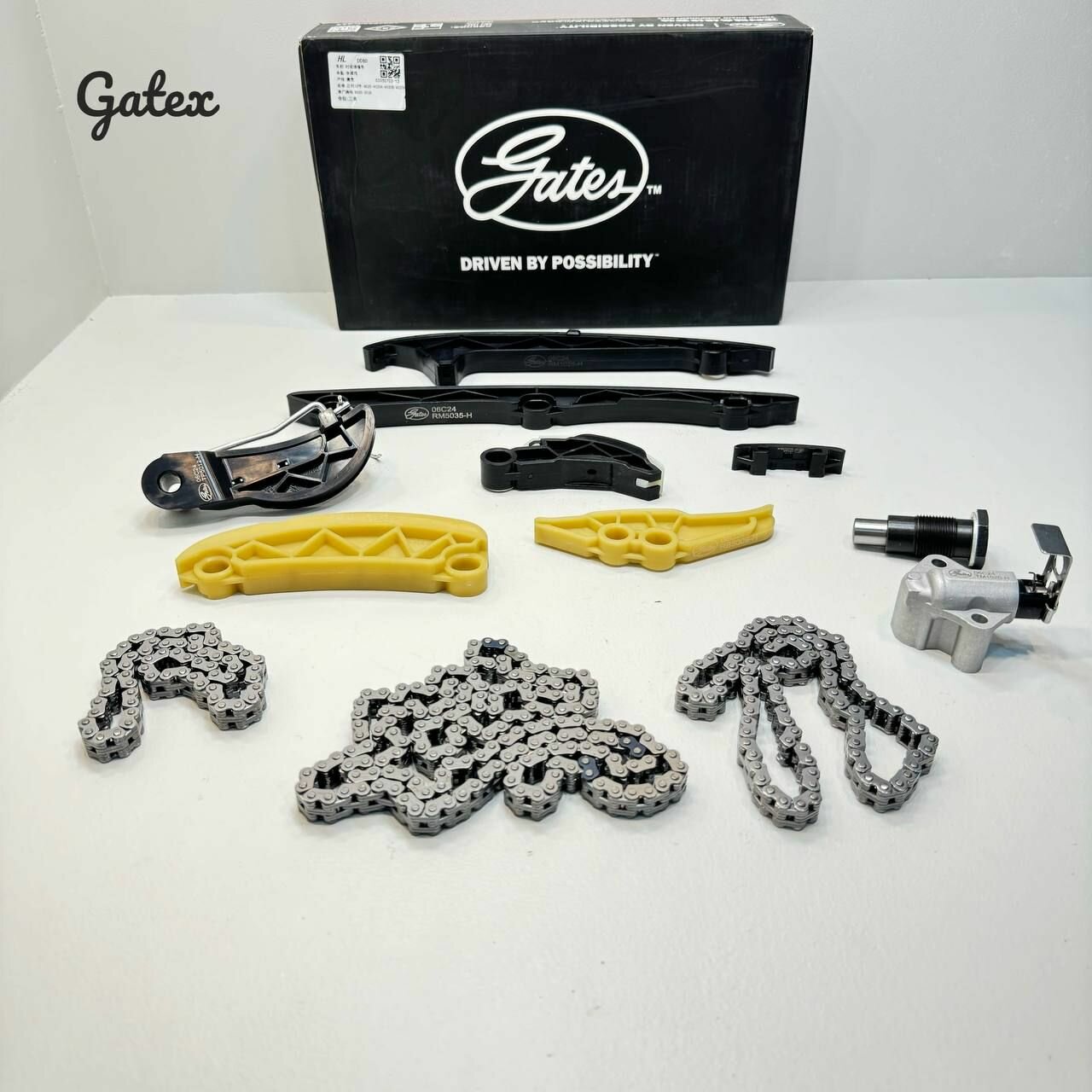 Комплект цепи ГРМ Gates для Haval F7, F7x, H9 4C20NT/4C20A KC15SA17012