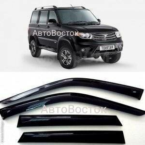 Дефлекторы боковых окон УАЗ Patriot Патриот дефлекторы окон