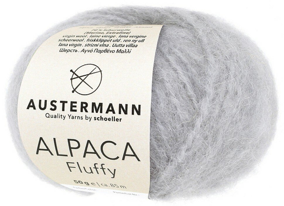 Пряжа Austermann 98321 Alpaca Fluffy 50 г 85 м #0008