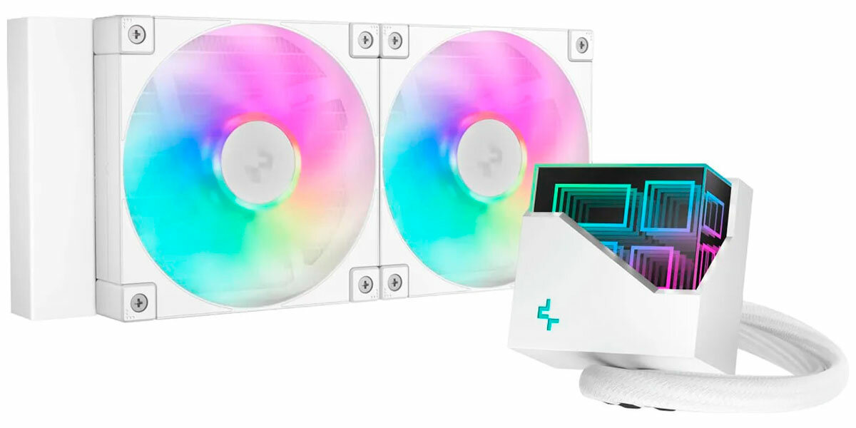 СЖО для процессоров Deepcool LT240 ARGB (R-LT240-WHAMNC-G-1)